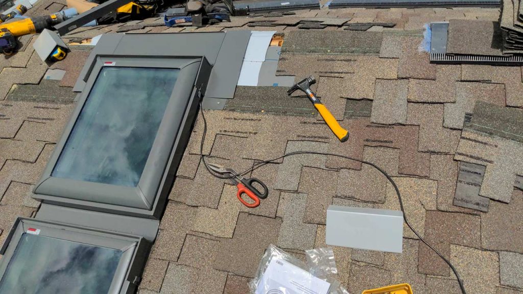 Fixed and Venting Skylight Combination – Skylight Specialists, Inc