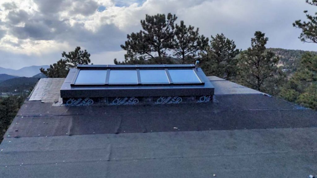 Velux Modular Ridgelights Installation – Skylight Specialists, Inc